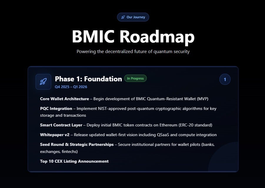 BMIC Enters the Crypto Presale Market With a Post-Quantum Wallet Vision ...