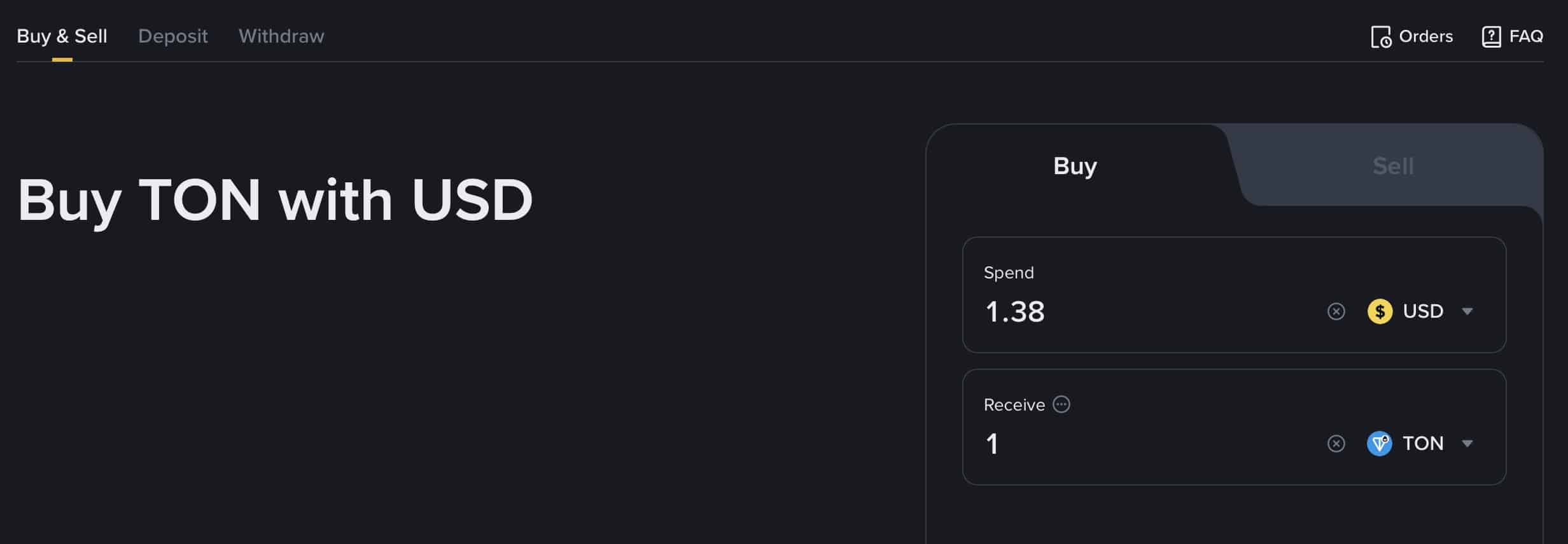 How to Buy TON: Guide to Buying Toncoin