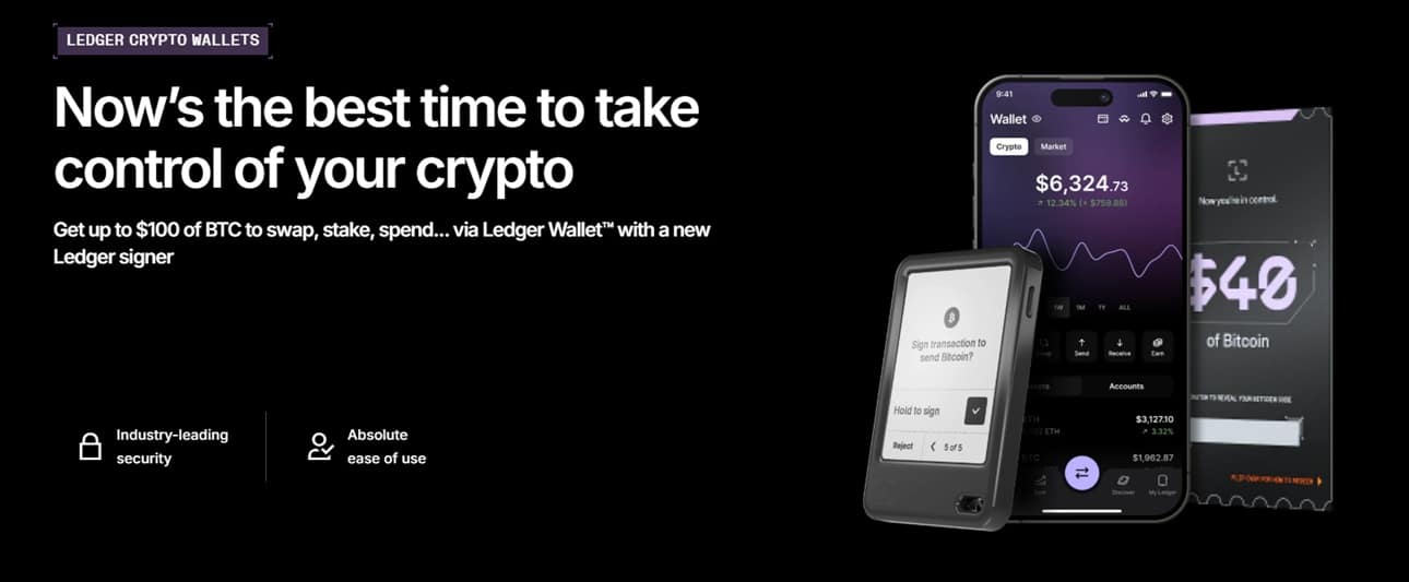 Security Season: Ledger's Bitcoin Boost Offers Free BTC When You Buy a ...